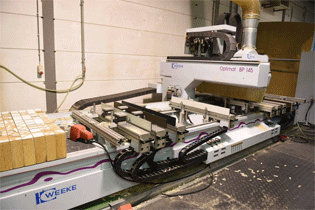 Machines : WEEKE CNC-machining centre BP 145